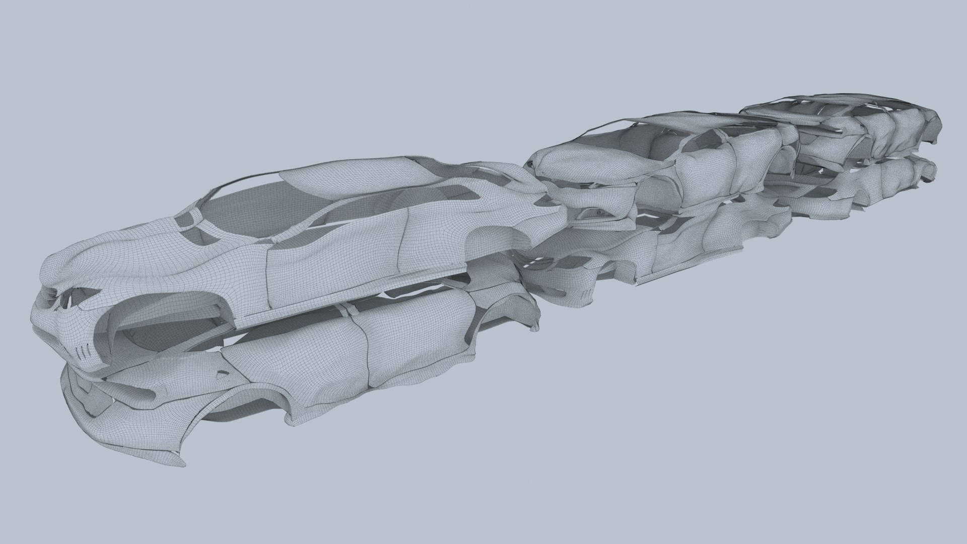 3D Destroyed Cars Vol 4 - TurboSquid 1964223