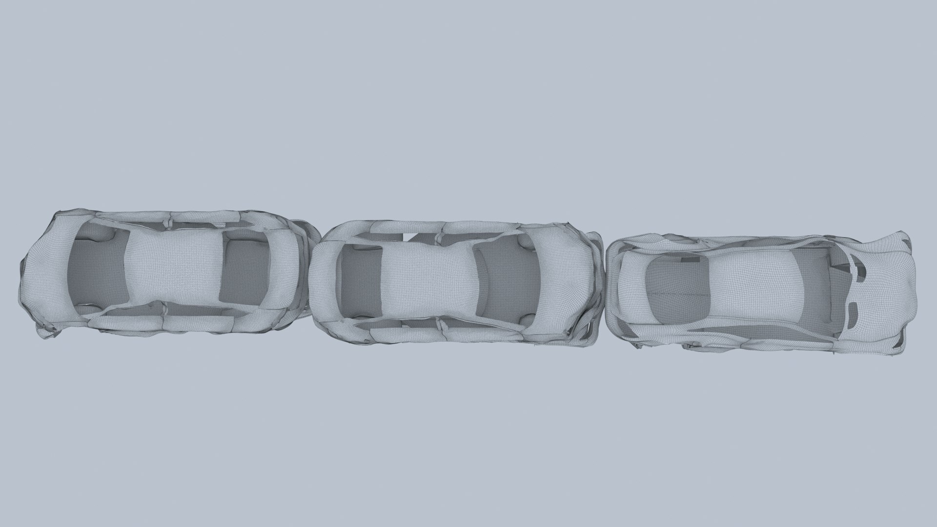 3D Destroyed Cars Vol 4 - TurboSquid 1964223