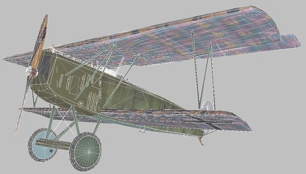 3D fokker d7 - TurboSquid 1157788