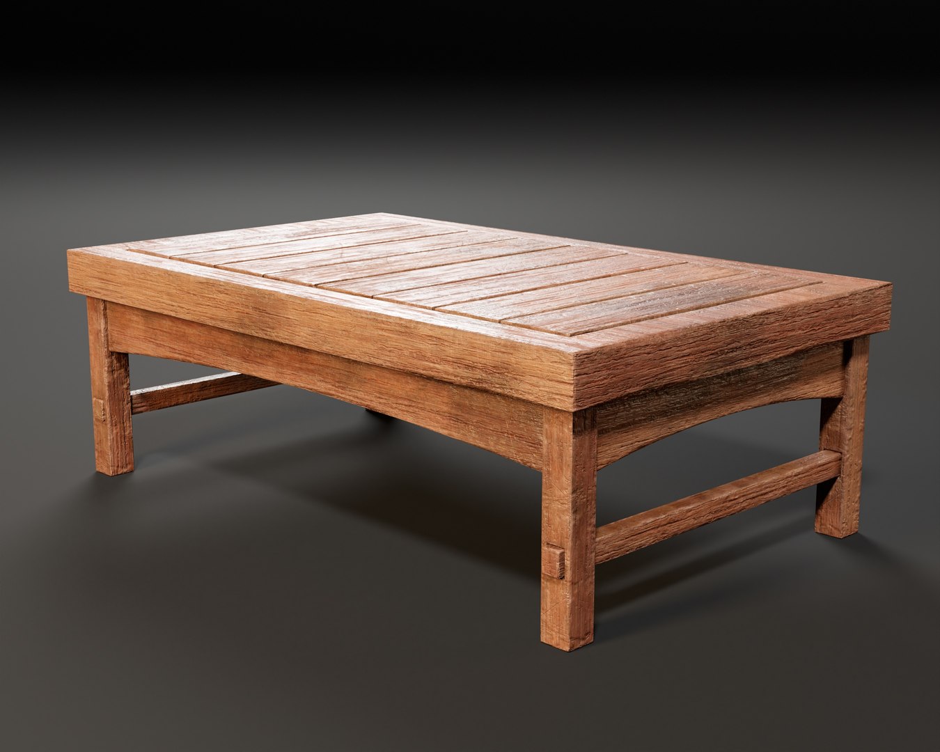 3D Model Japanese Plank End Table - TurboSquid 2357195