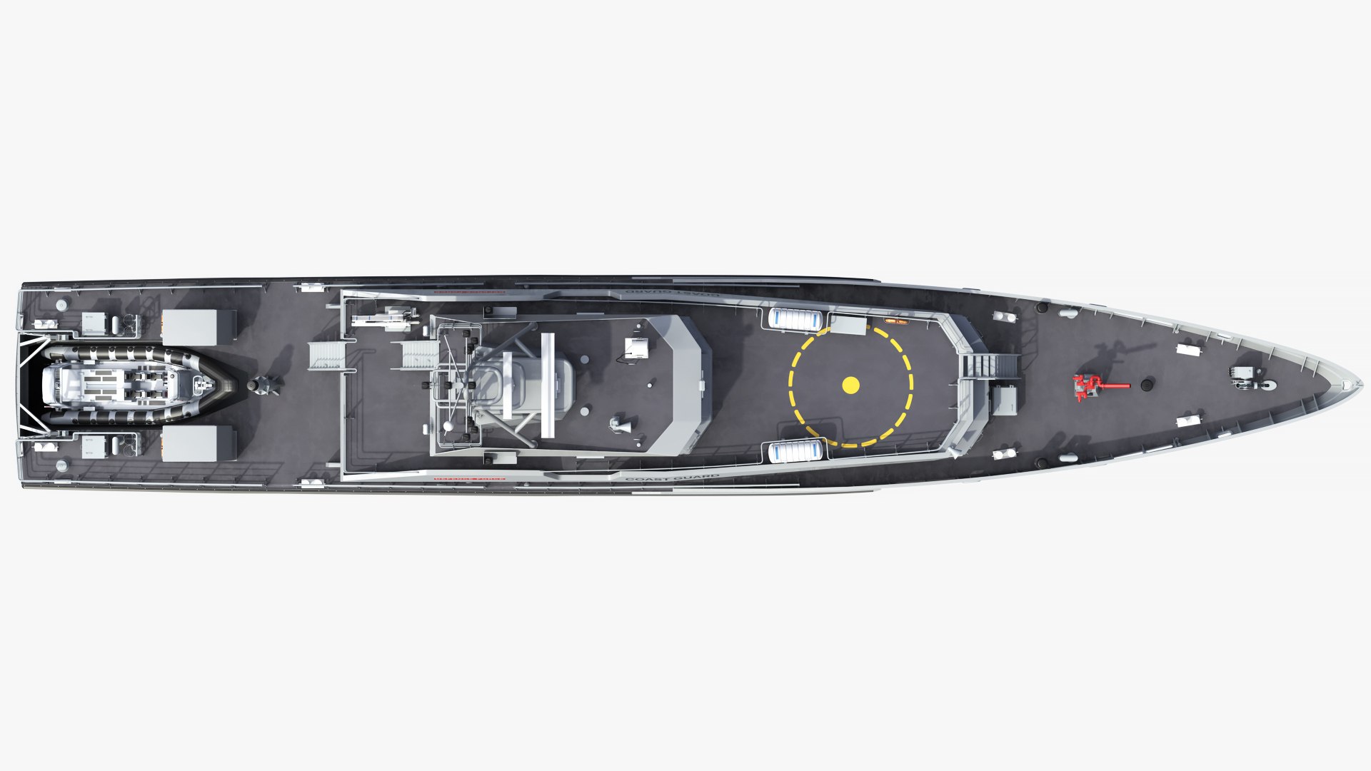 3D Patrol Vessel Generic Model - TurboSquid 2407773