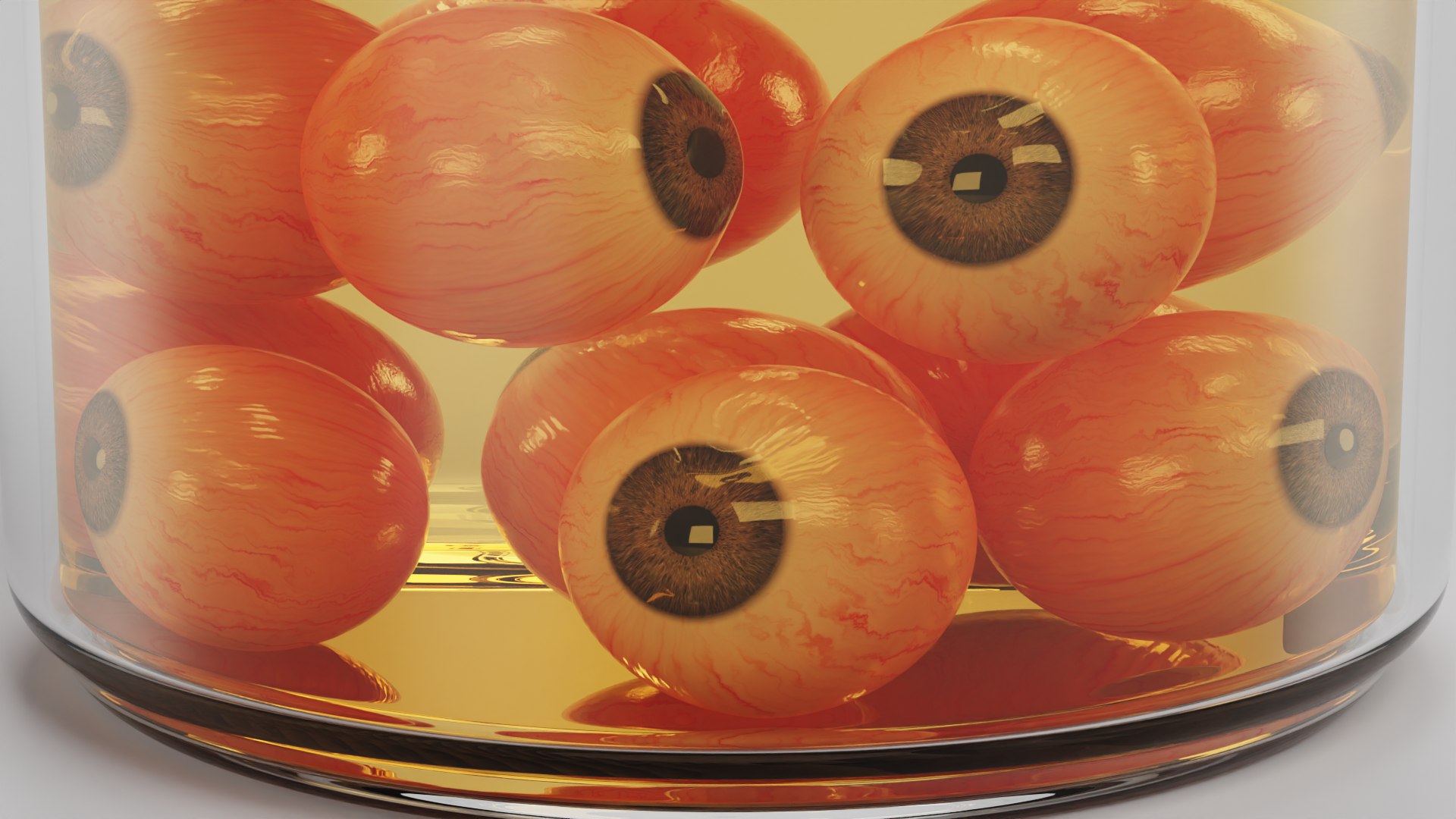 Eyes In Jar 3D Model - TurboSquid 2033453
