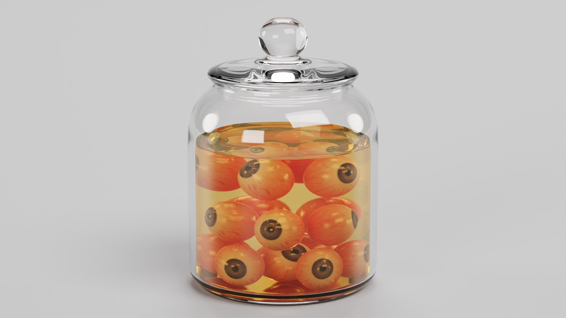 Eyes In Jar 3D Model - TurboSquid 2033453