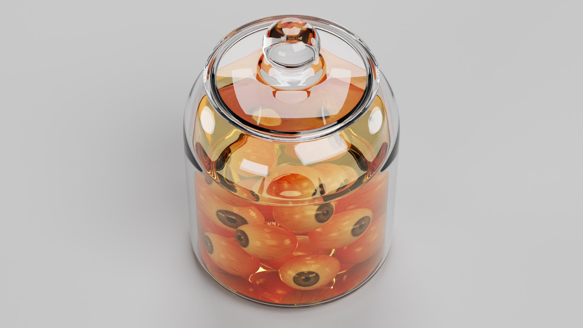 Eyes In Jar 3D Model - TurboSquid 2033453