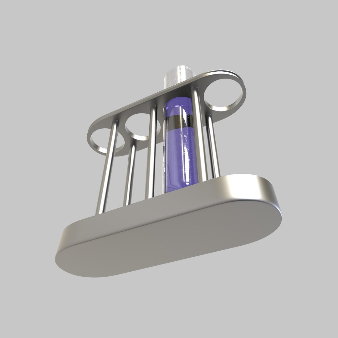 3d test tubes