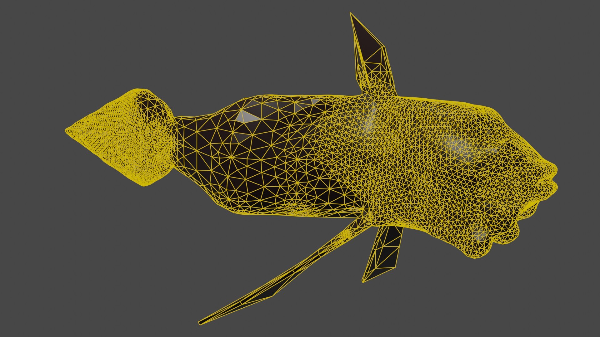3D Big Fish Model - TurboSquid 1953280