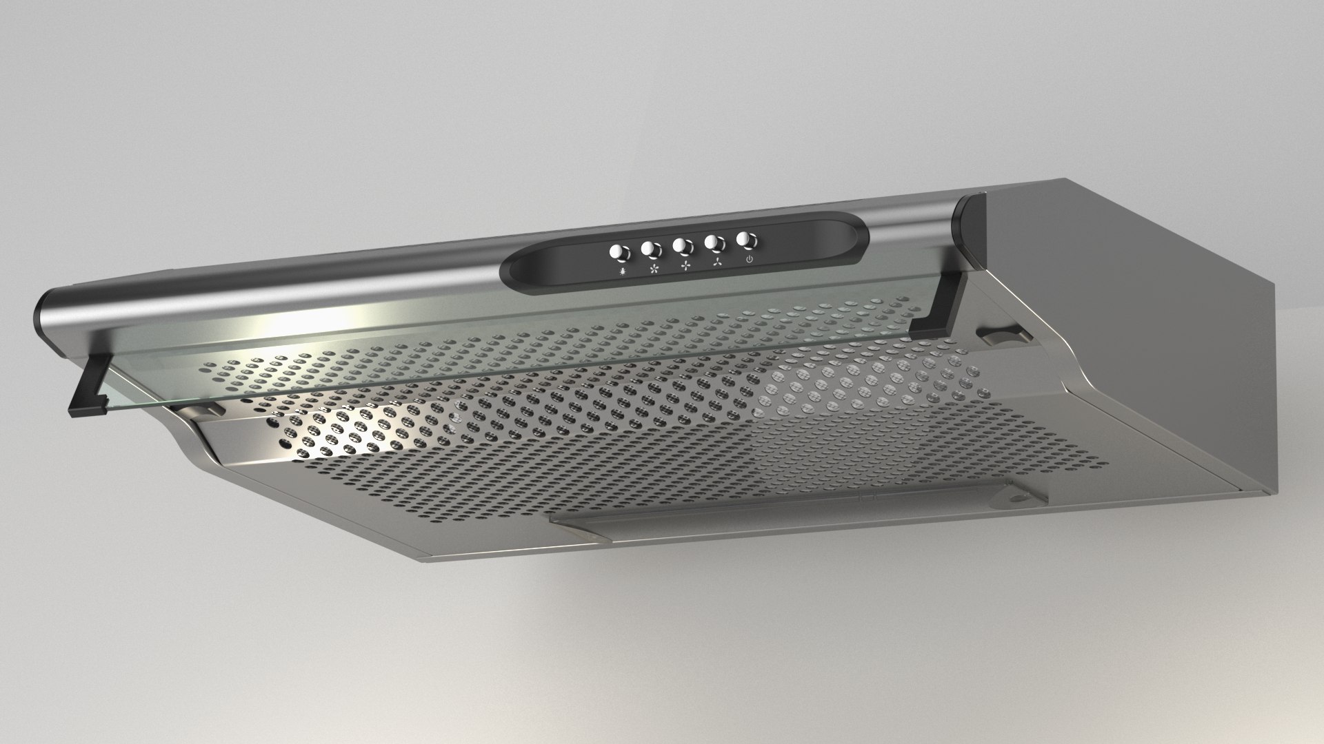 3D Slim Cooker Hood - TurboSquid 1841234