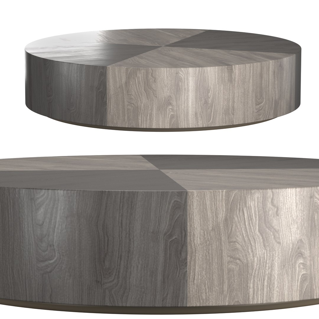 3D Model Machinto Round Coffee Table - TurboSquid 1863809