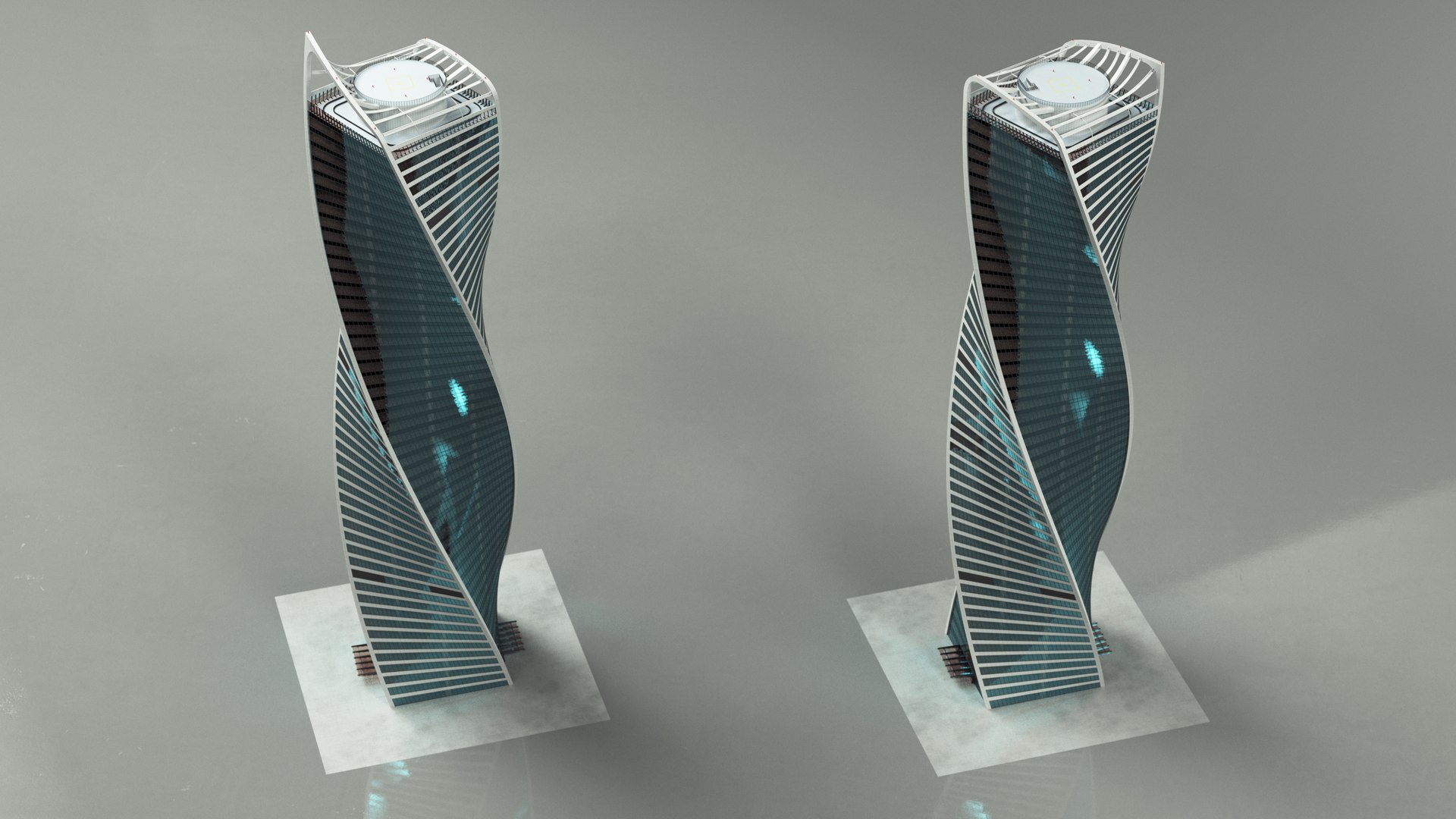 Moscow City Evolution Tower 3D model - TurboSquid 2115298