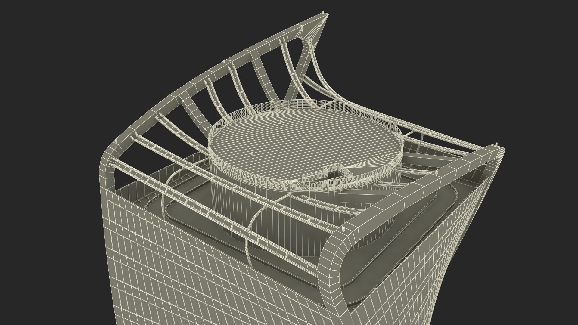 Moscow City Evolution Tower 3D model - TurboSquid 2115298