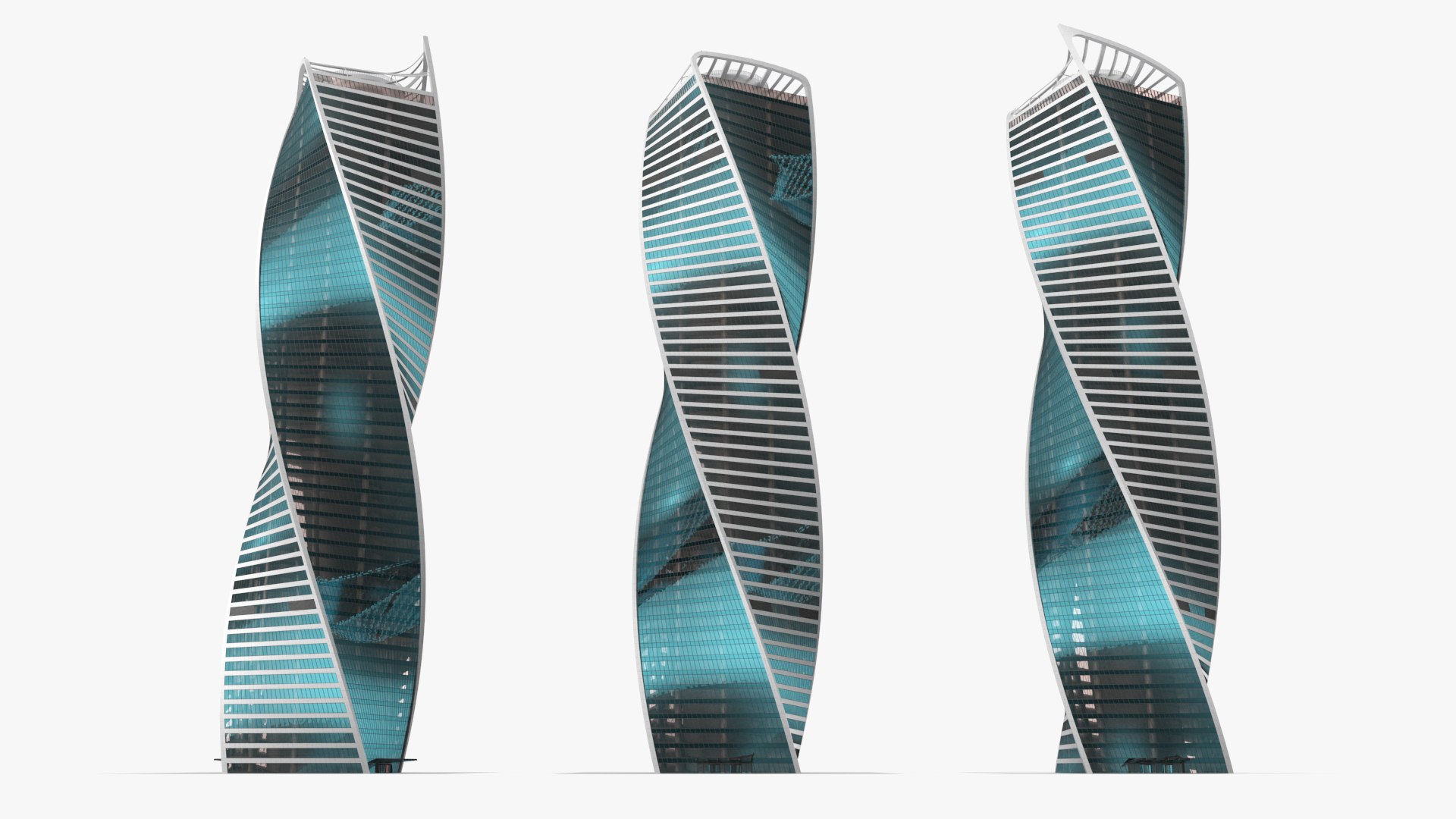 Moscow City Evolution Tower 3D model - TurboSquid 2115298