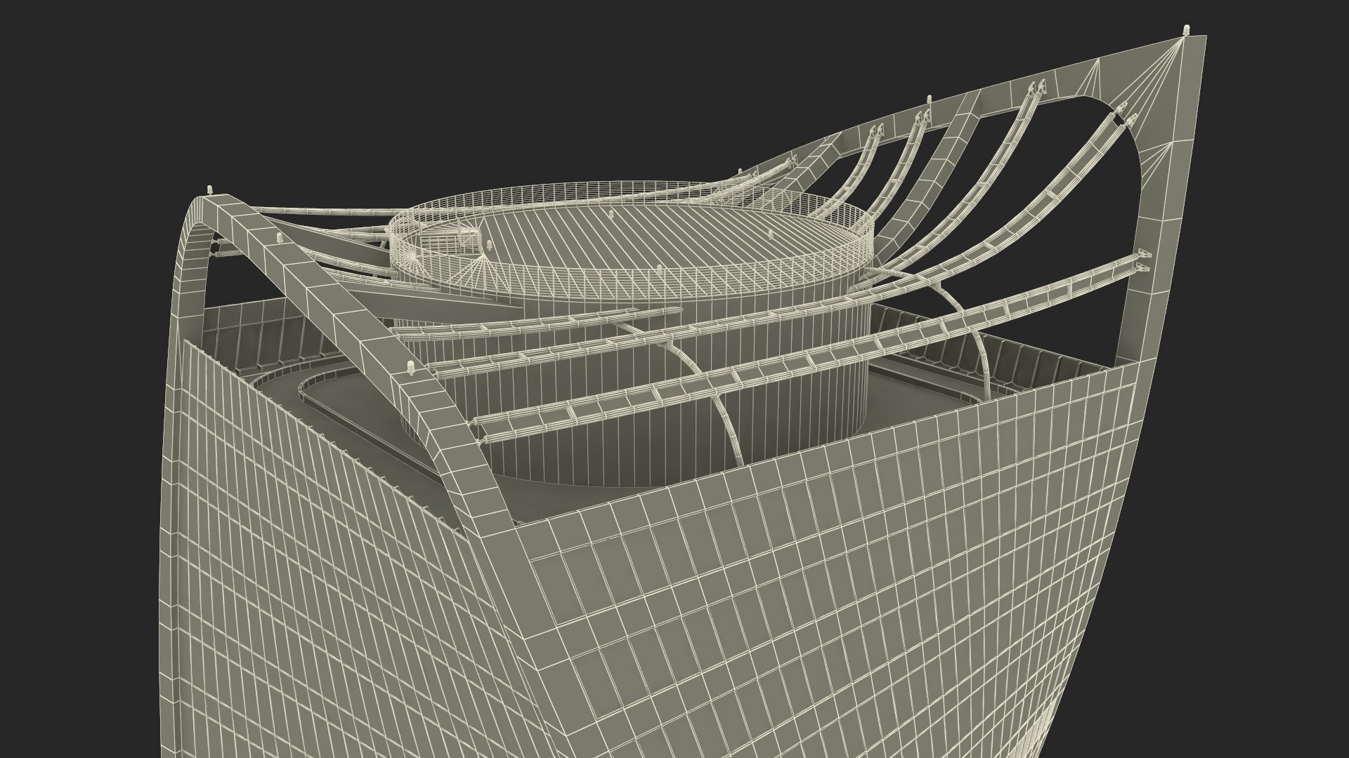 Moscow City Evolution Tower 3D model - TurboSquid 2115298