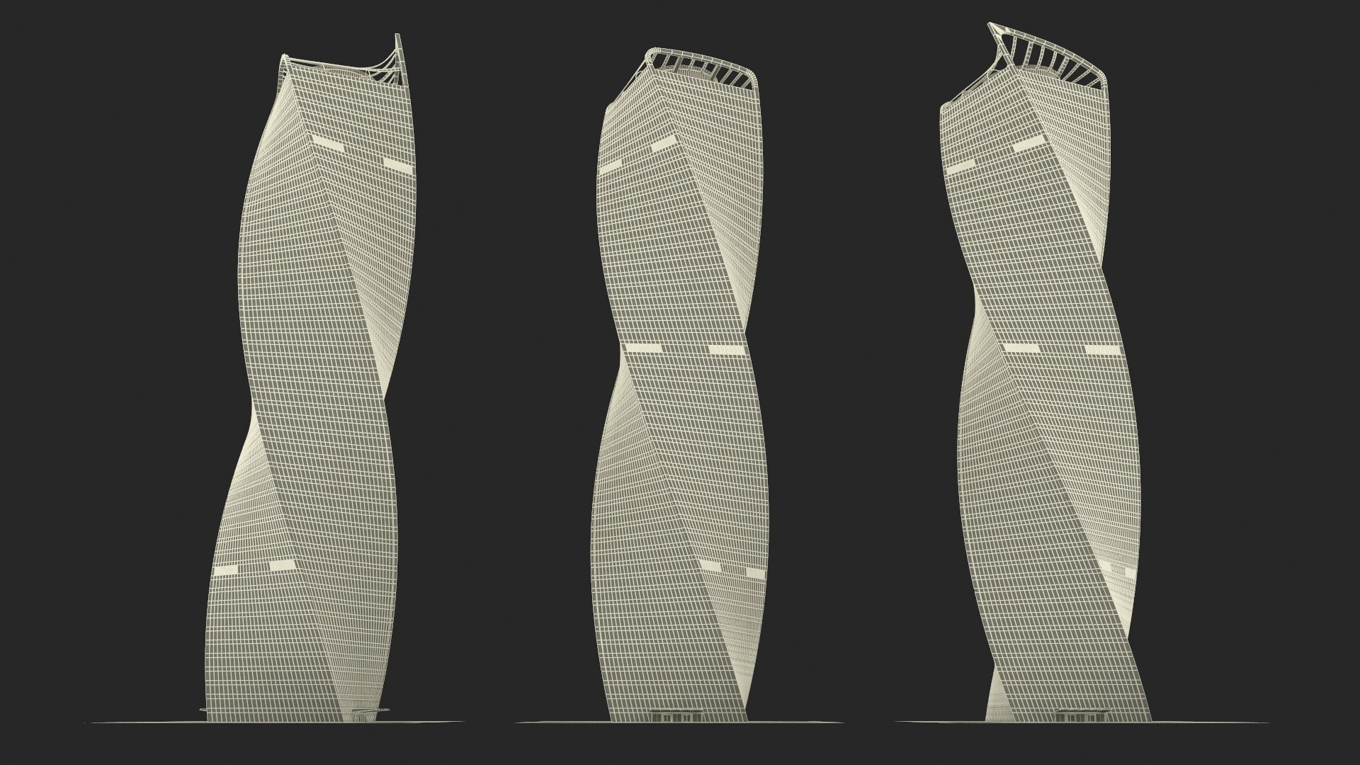 Moscow City Evolution Tower 3D model - TurboSquid 2115298
