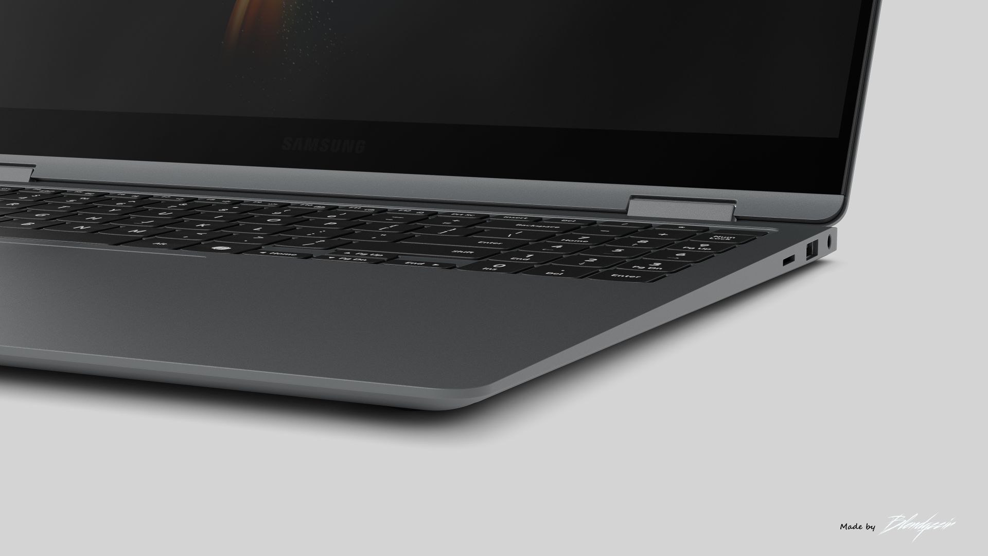 3D Galaxy Book5 Pro 360 Model - TurboSquid 2278905