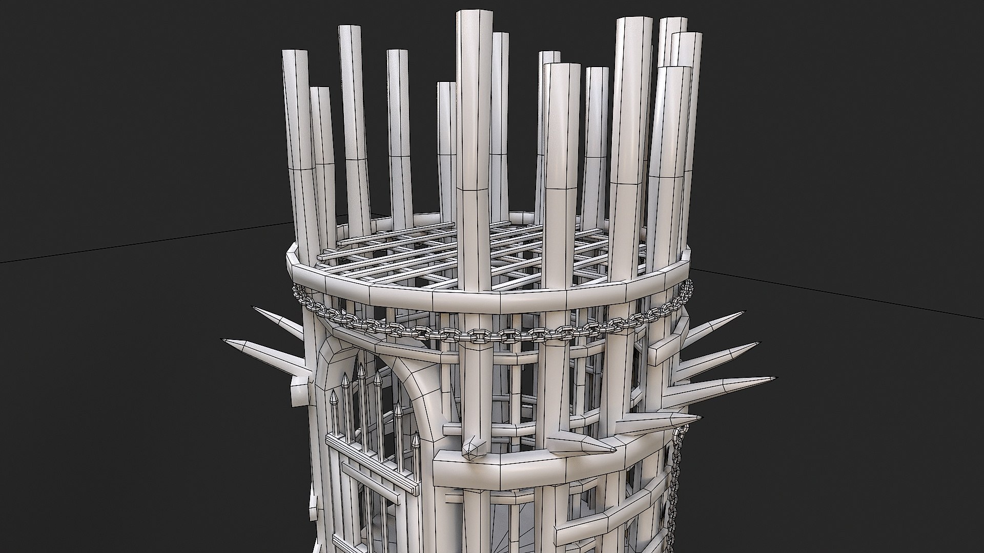 Medieval Modular Wooden Prison Cage 3D Model - TurboSquid 2358207