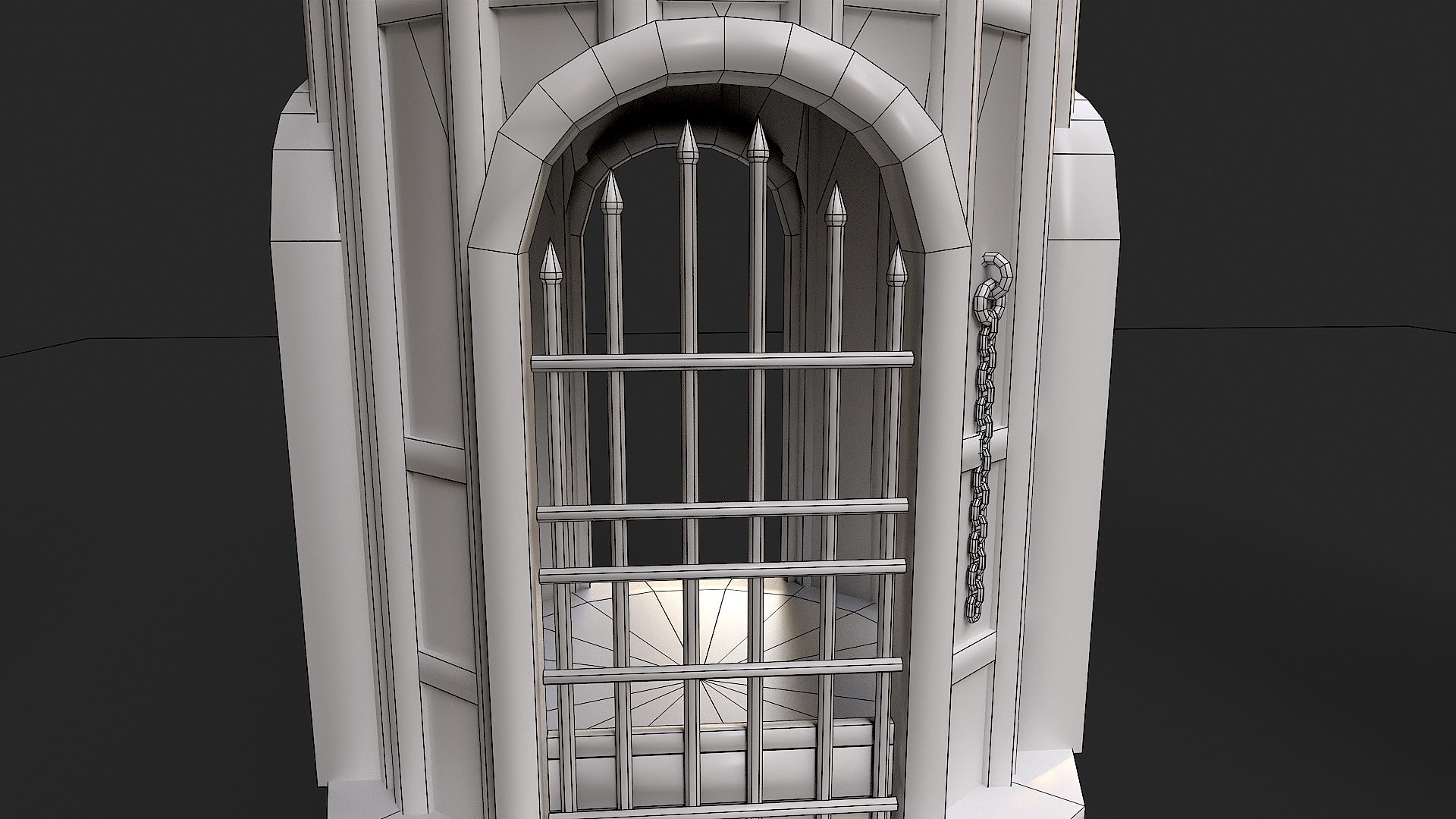 Medieval Modular Wooden Prison Cage 3D Model - TurboSquid 2358207