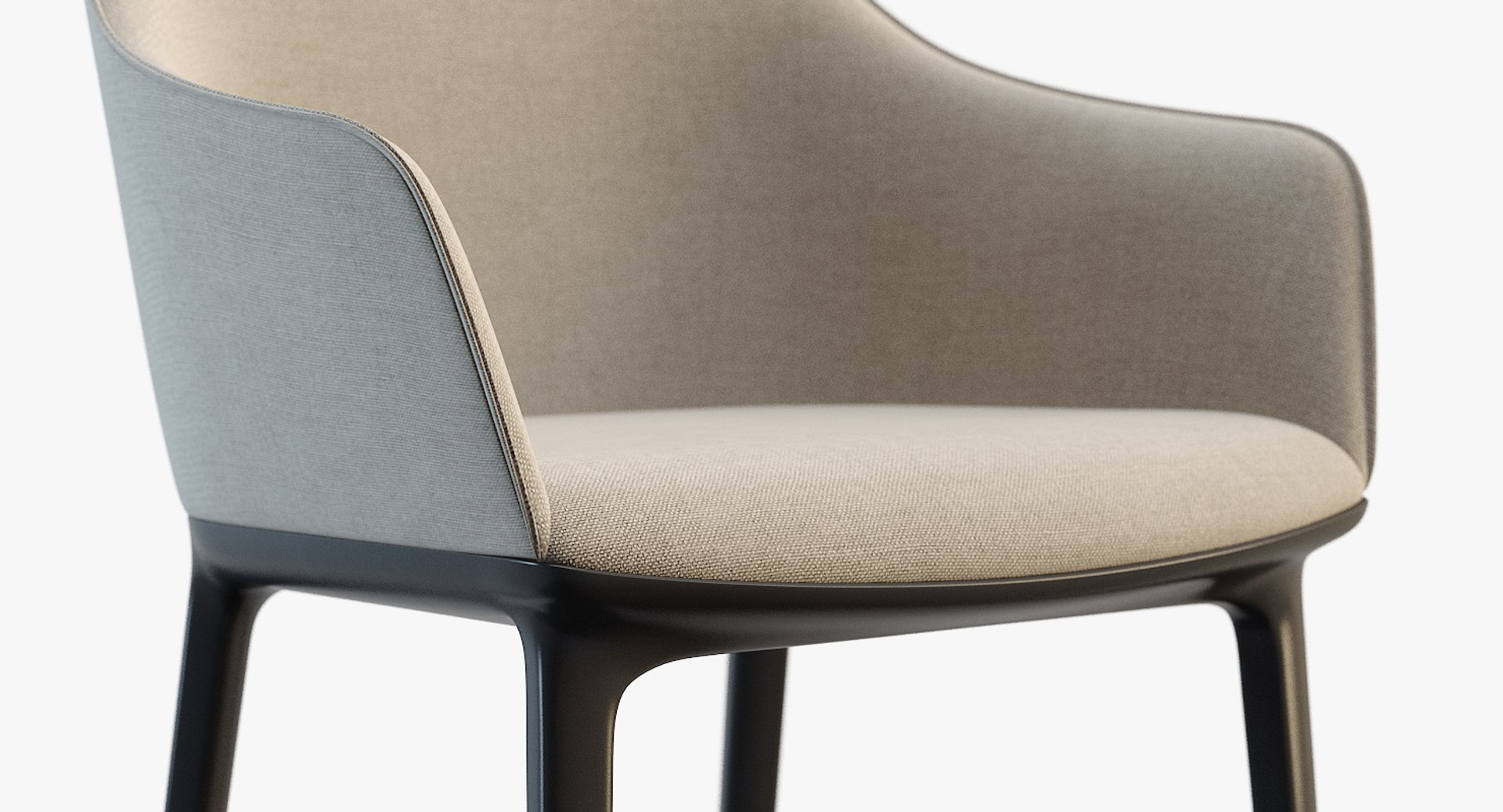Softshell Chair Vitra 3D Model - TurboSquid 1382854