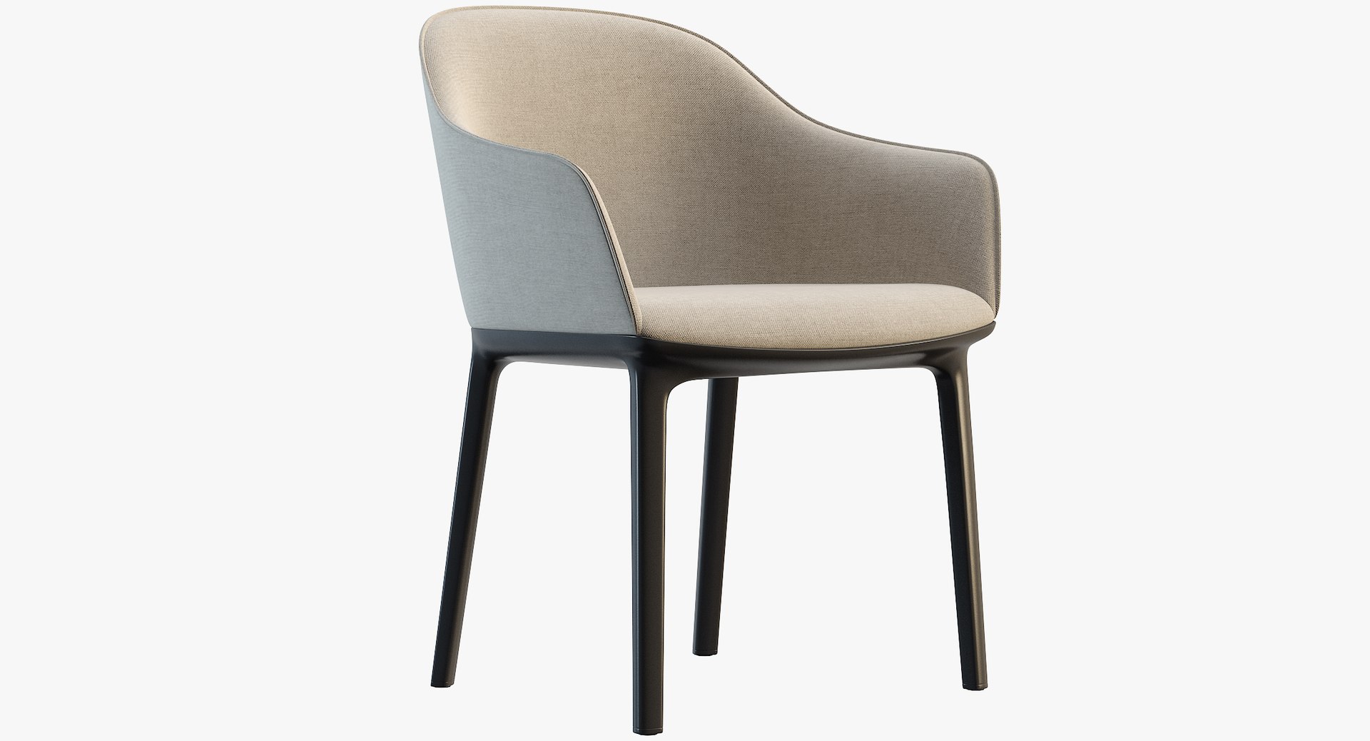 Softshell Chair Vitra 3D Model - TurboSquid 1382854