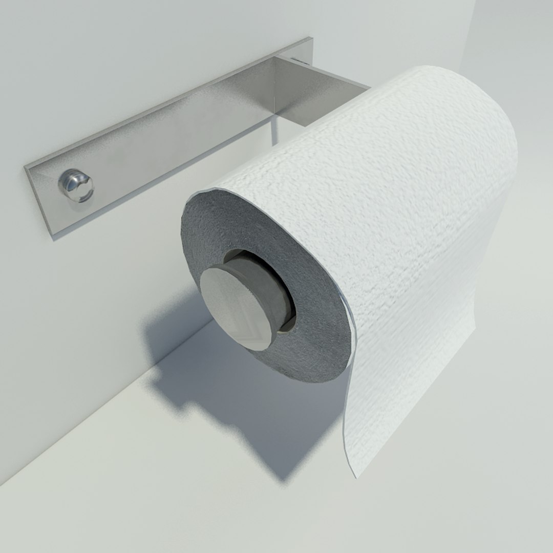 3d Model Toilet Equipment Paper