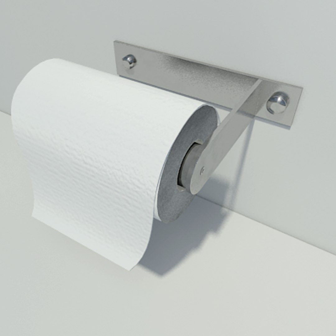 3d Model Toilet Equipment Paper
