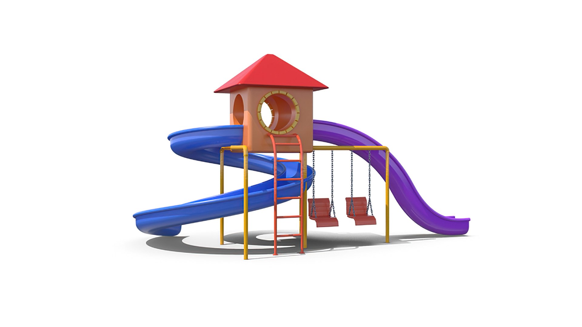 Playground 3D Model - TurboSquid 2132980