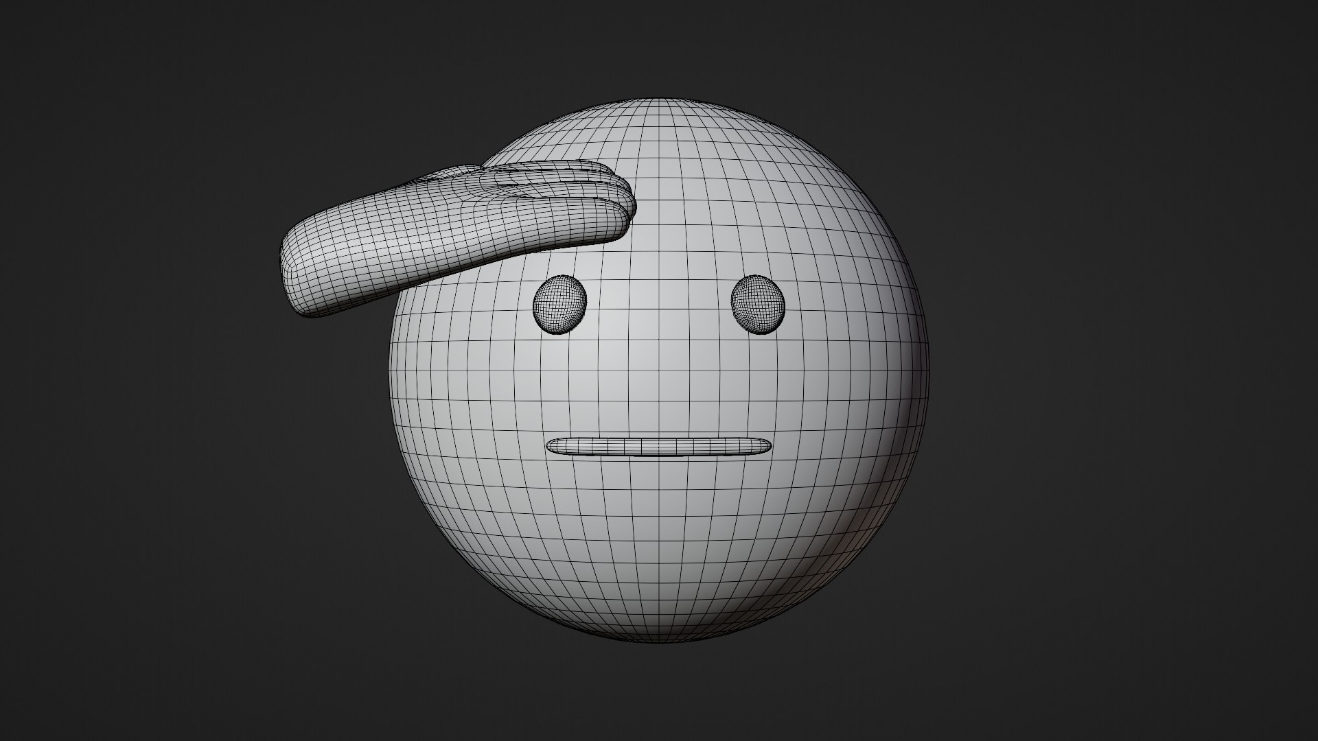 3D Thinking Emoticon Emoji or Smiley - TurboSquid 2114058