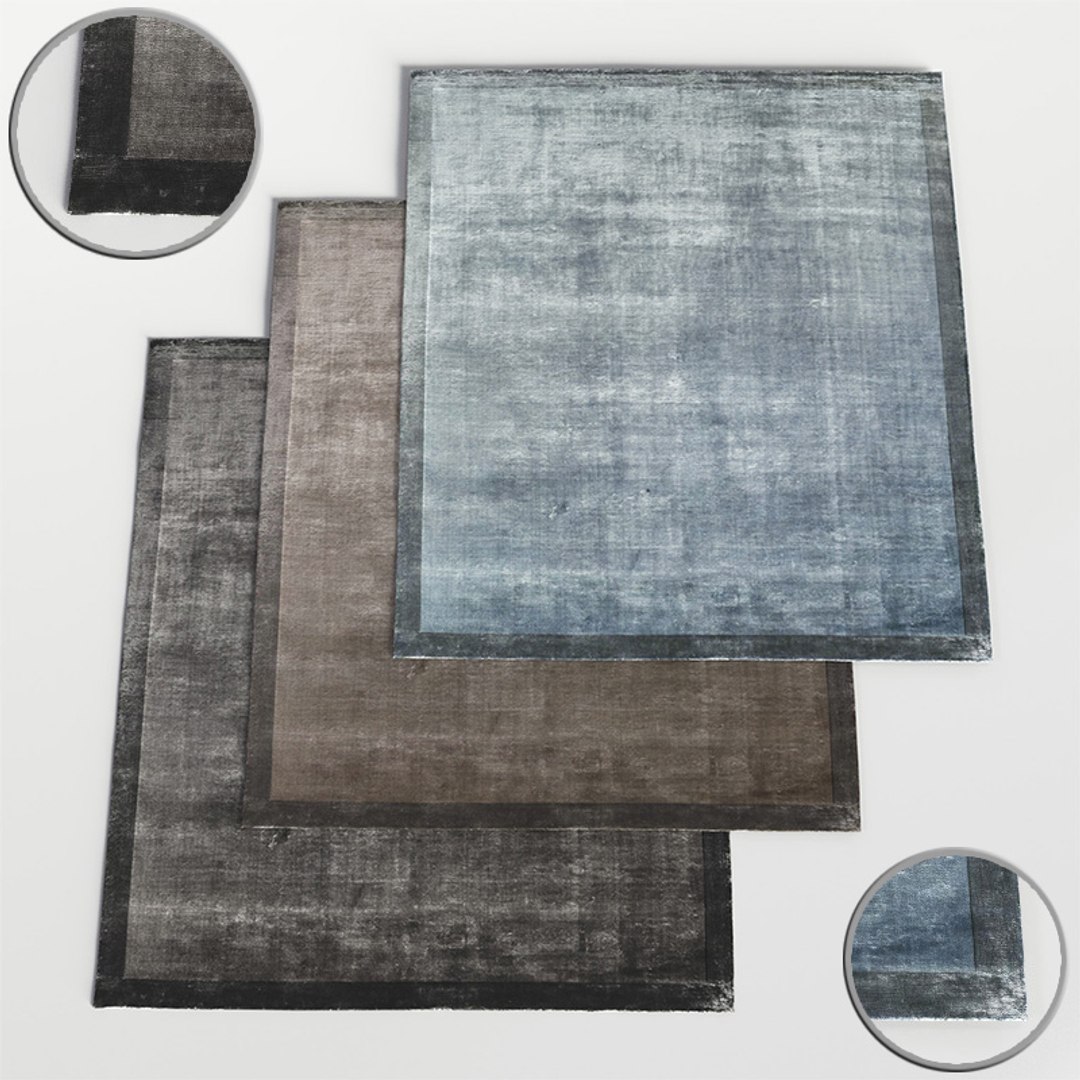 Rh Marca Rug 3D Model - TurboSquid 1571418