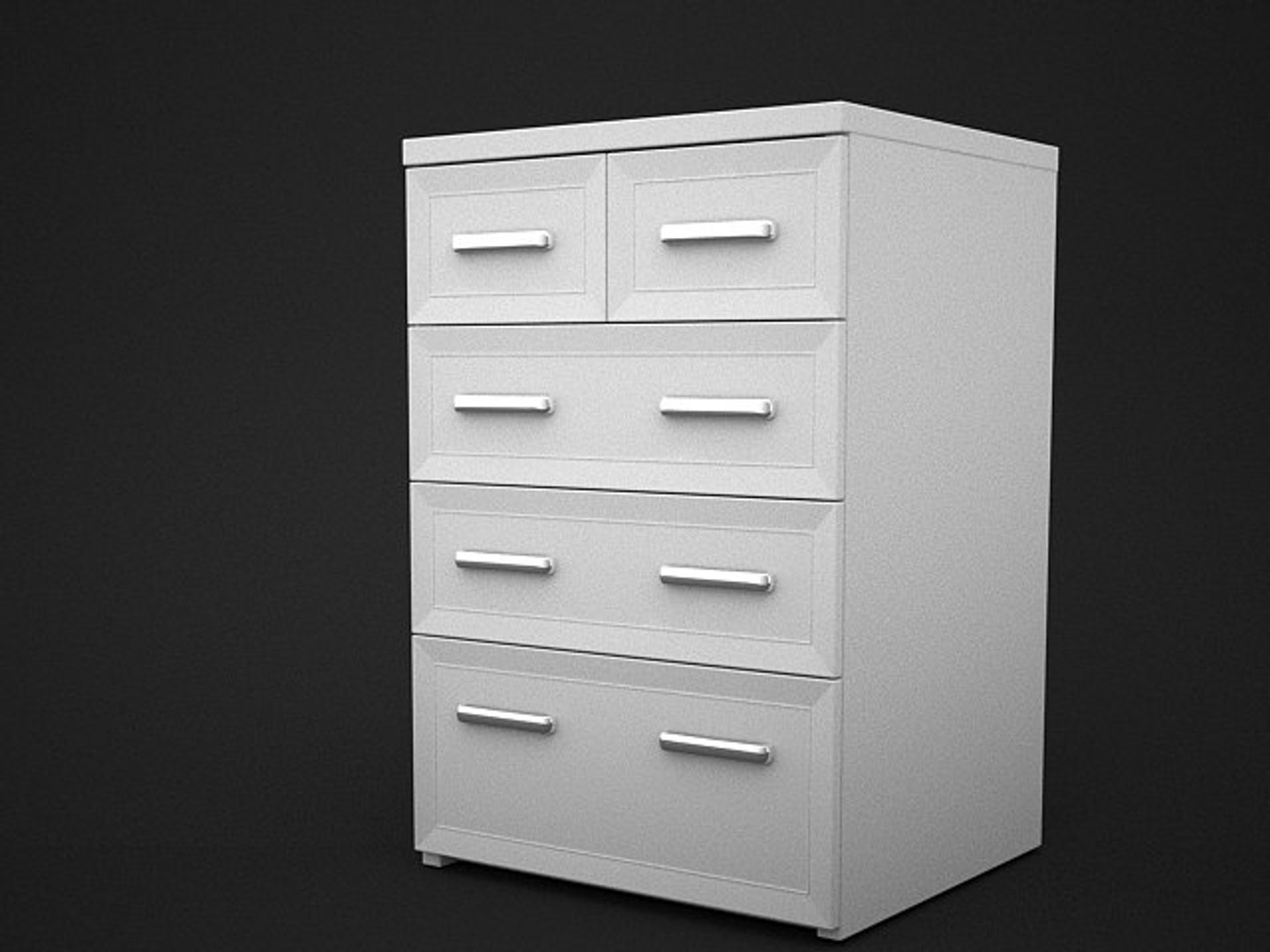 maya simple chest drawers