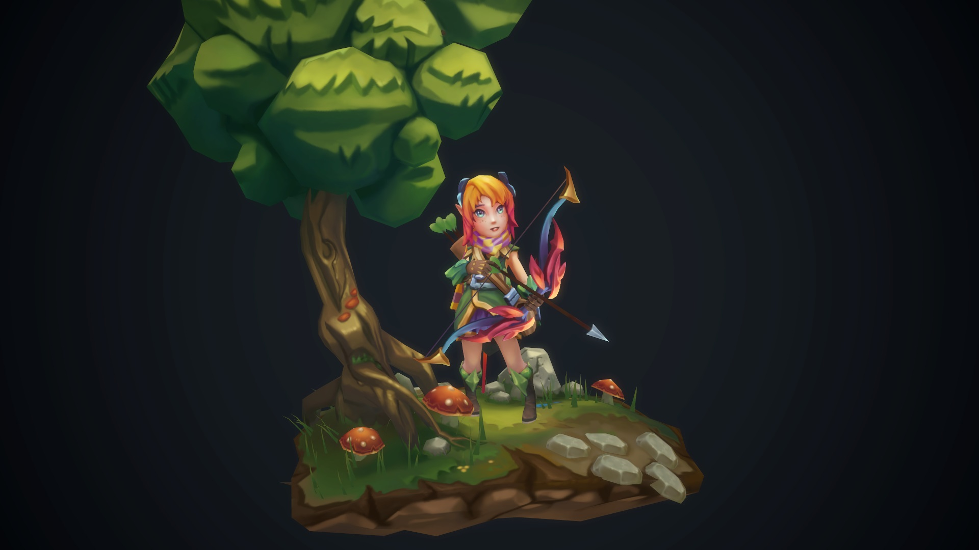 3D Range Hero Character - TurboSquid 1334192