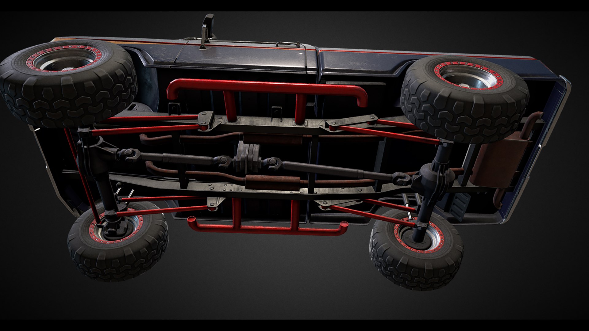 Custom Pickup 3D Model - TurboSquid 1790311
