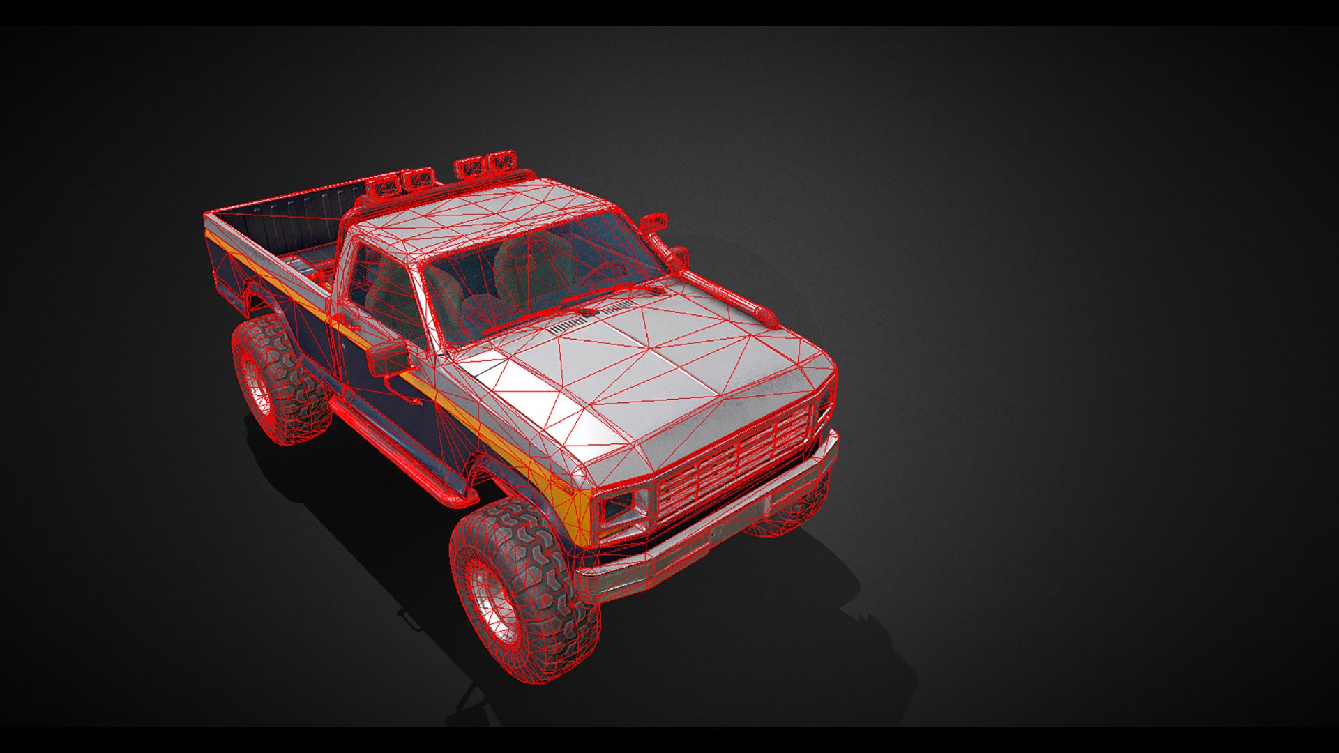 Custom Pickup 3D Model - TurboSquid 1790311