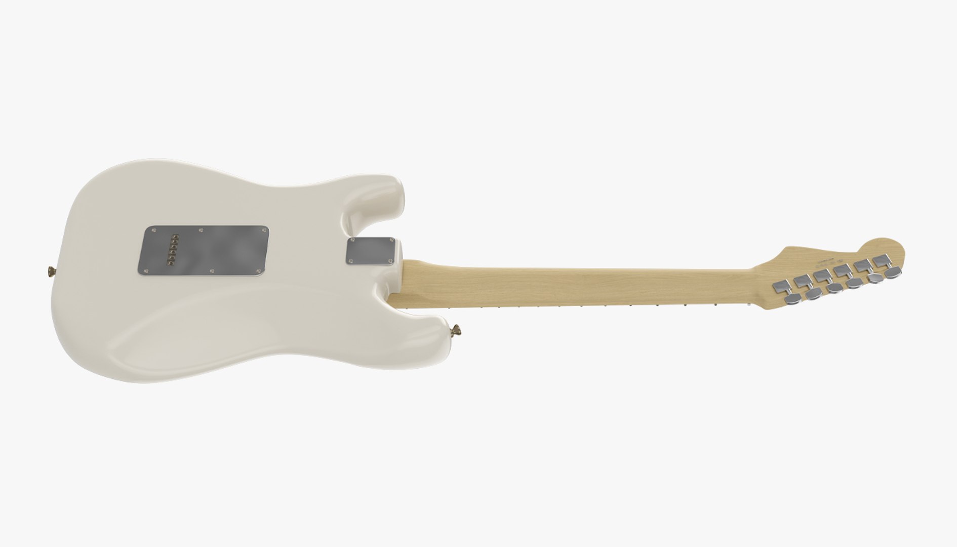 Fender Standard Strat 3D Model - TurboSquid 1287508