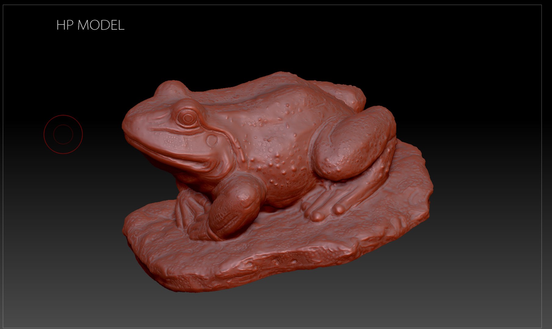 Stone Toad For Garden 3D - TurboSquid 2232545