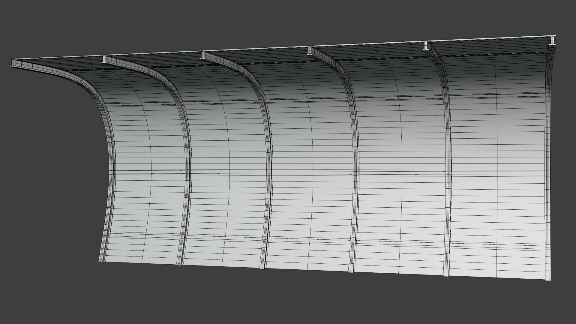 3D Model Bus Stop Enclosure - TurboSquid 2136503