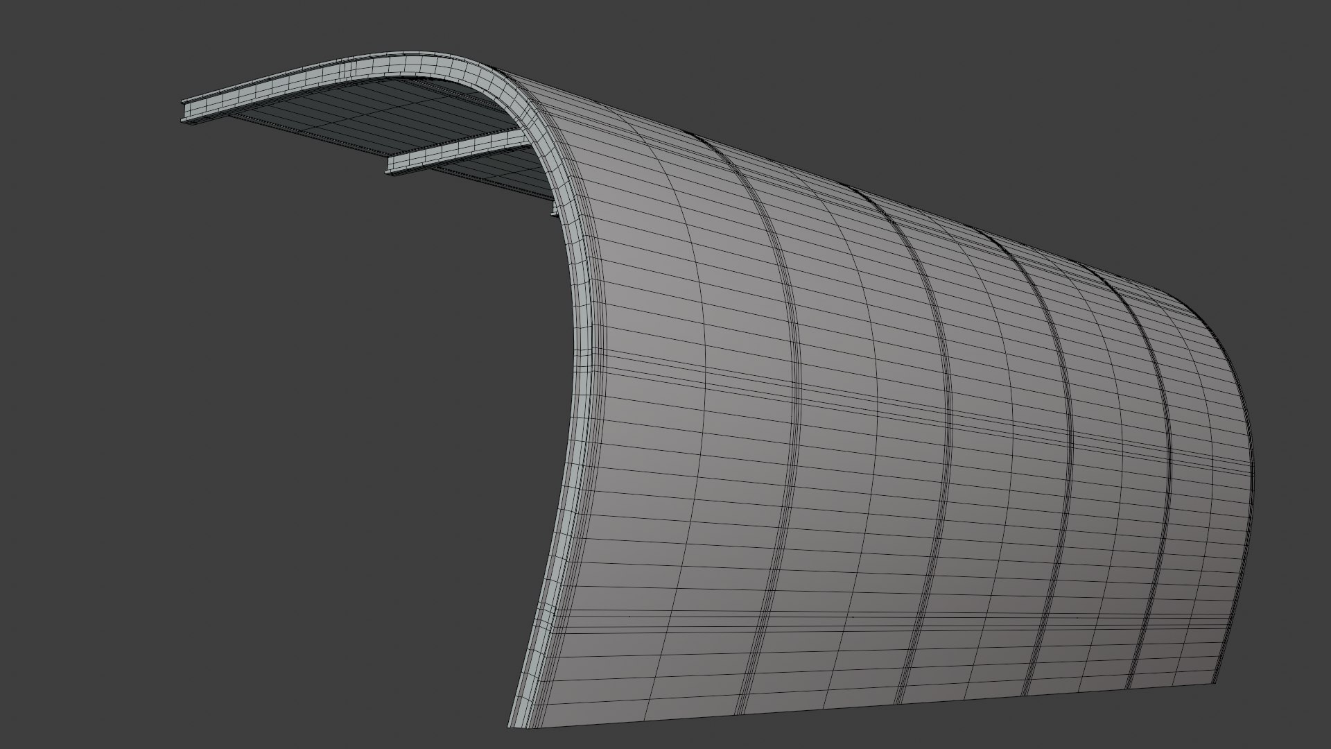 3D Model Bus Stop Enclosure - TurboSquid 2136503