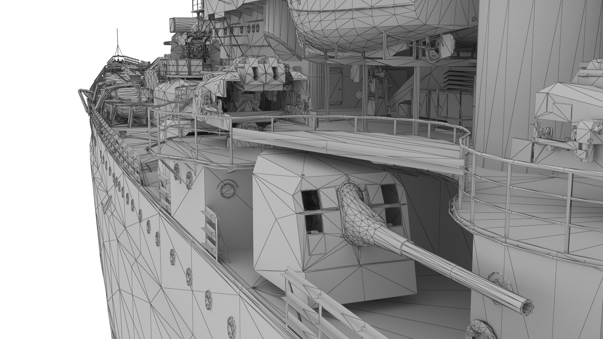 3D Model Scharnhorst 1943 - TurboSquid 1873715