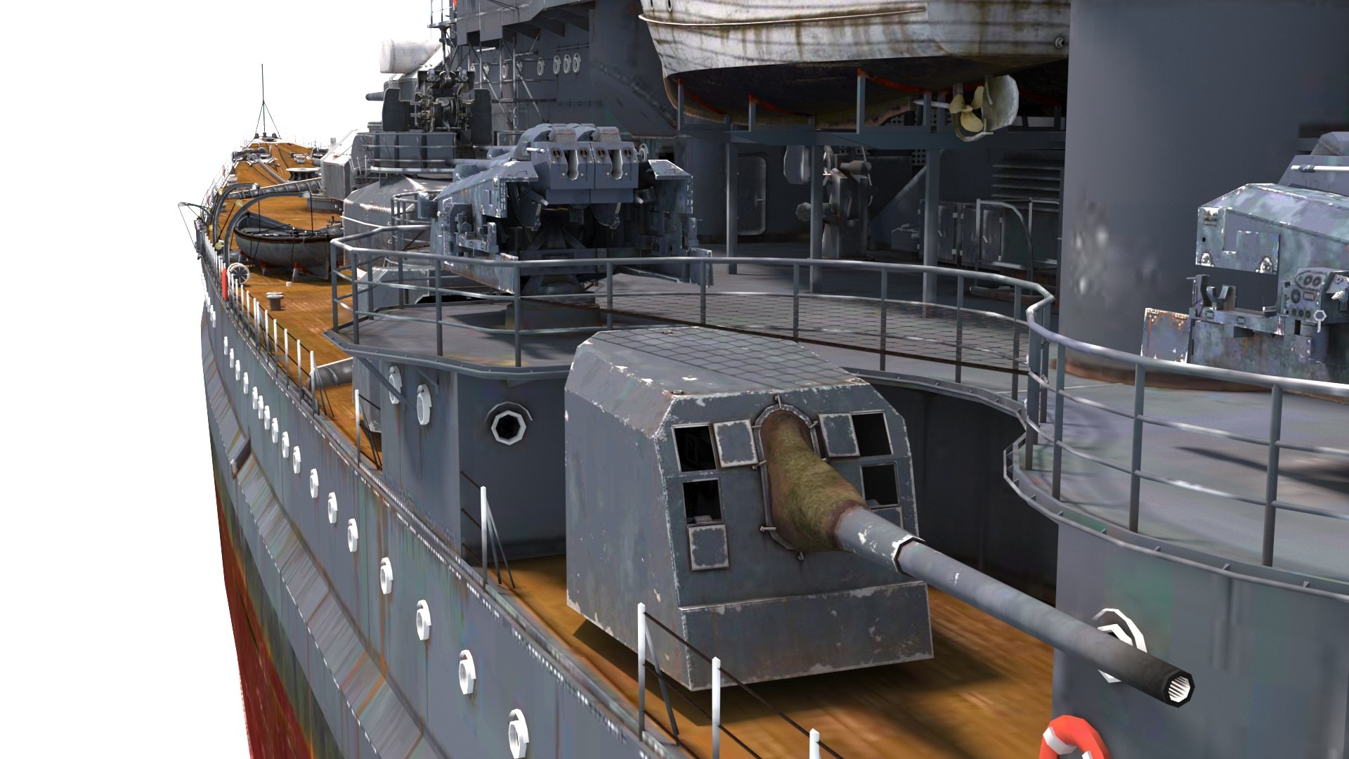 3D Model Scharnhorst 1943 - TurboSquid 1873715