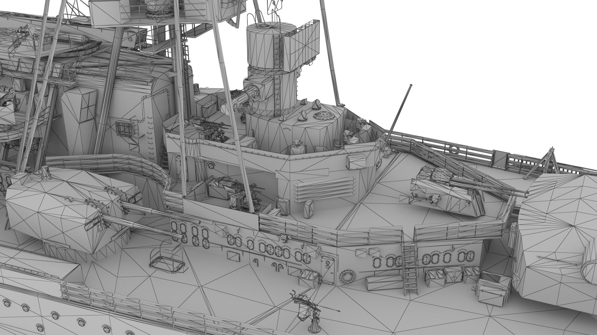3D Model Scharnhorst 1943 - TurboSquid 1873715