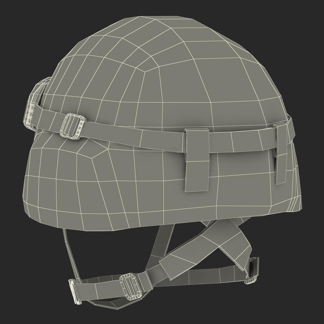 Combat Helmet 2 3d Model