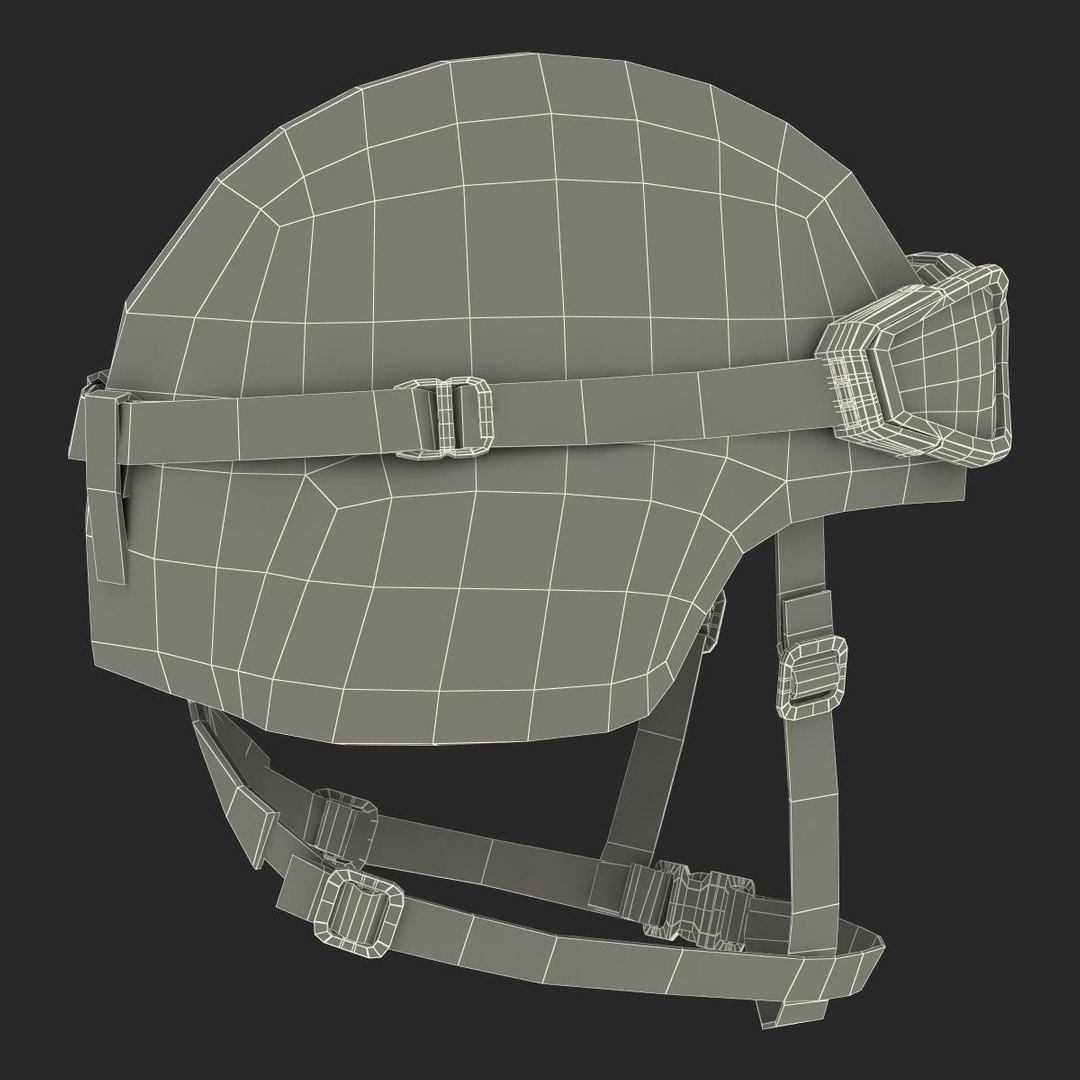 Combat Helmet 2 3d Model