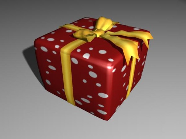 modelo 3d caja de regalo maya - TurboSquid 366451