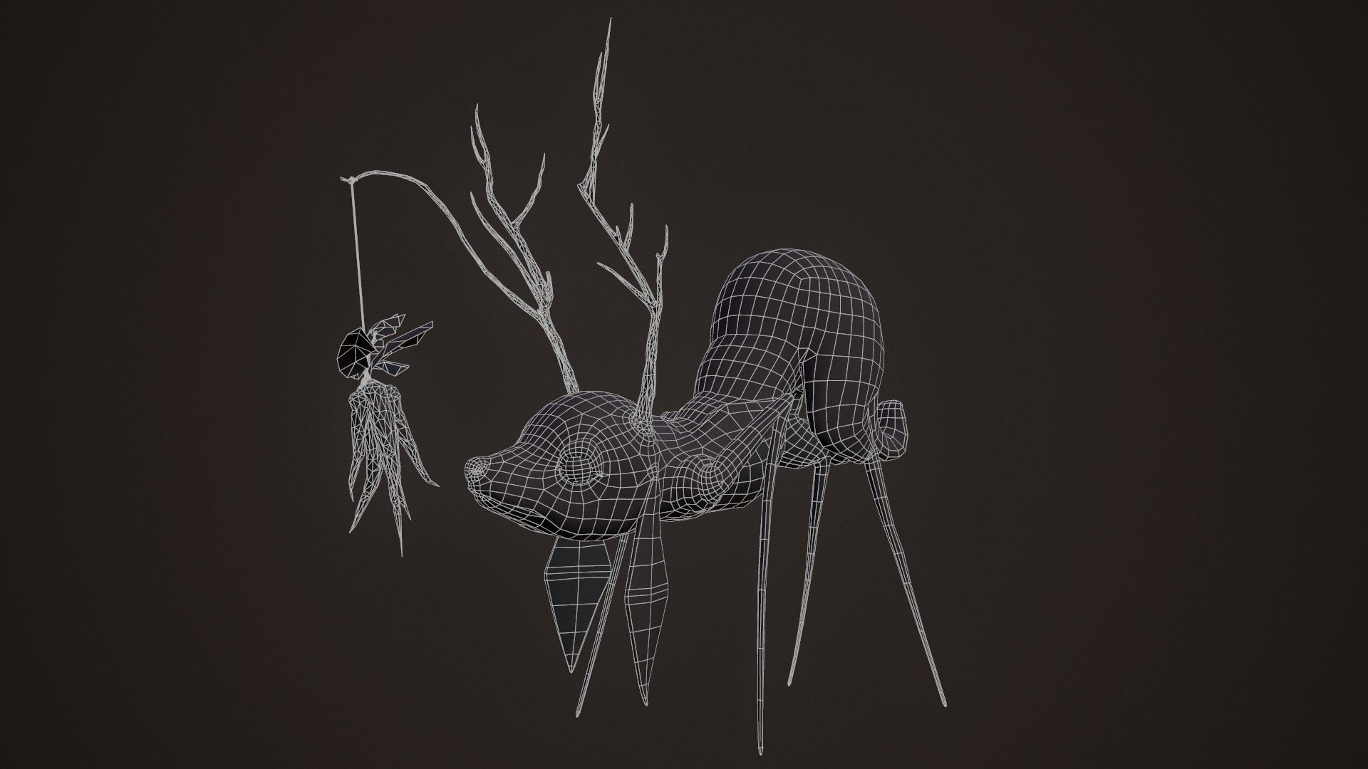 3D Gorky The Anxious Dog model - TurboSquid 1871344