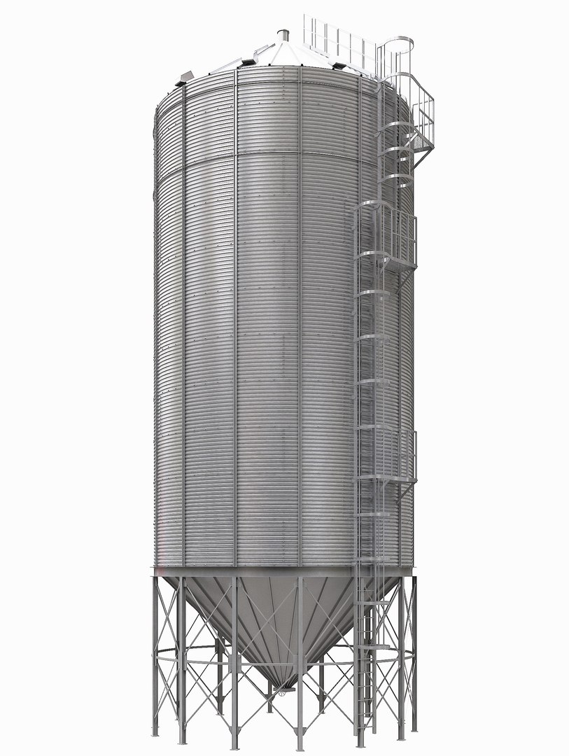 Realistic Silos 3d Max