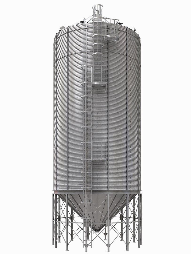Realistic Silos 3d Max
