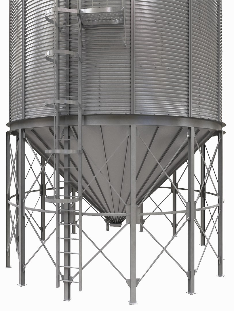 Realistic Silos 3d Max