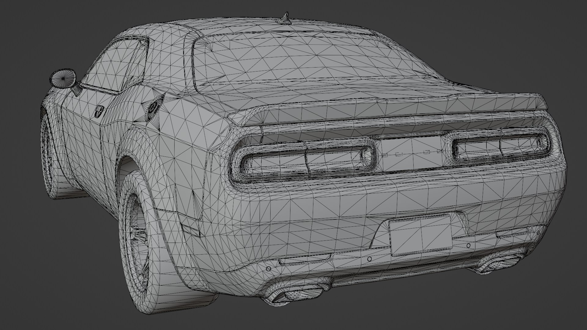 2019 Dodge Challenger SRT Hellcat Redeye 3D Model - TurboSquid 2281069