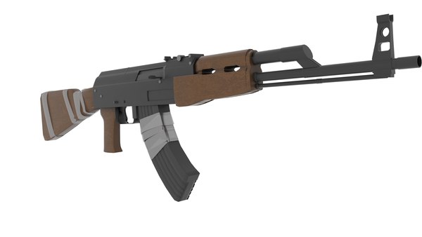 modelo 3d AK47 Realista - TurboSquid 1245404