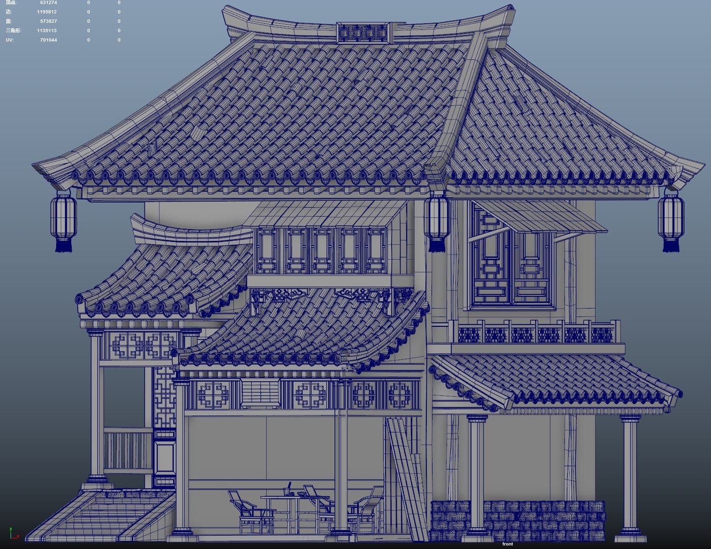 Ancient architecture 3D model - TurboSquid 1704542