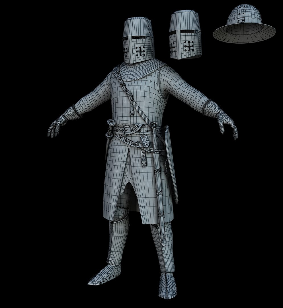 3d Knight Model