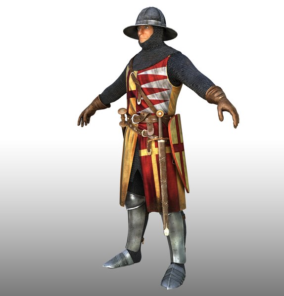 3d knight model